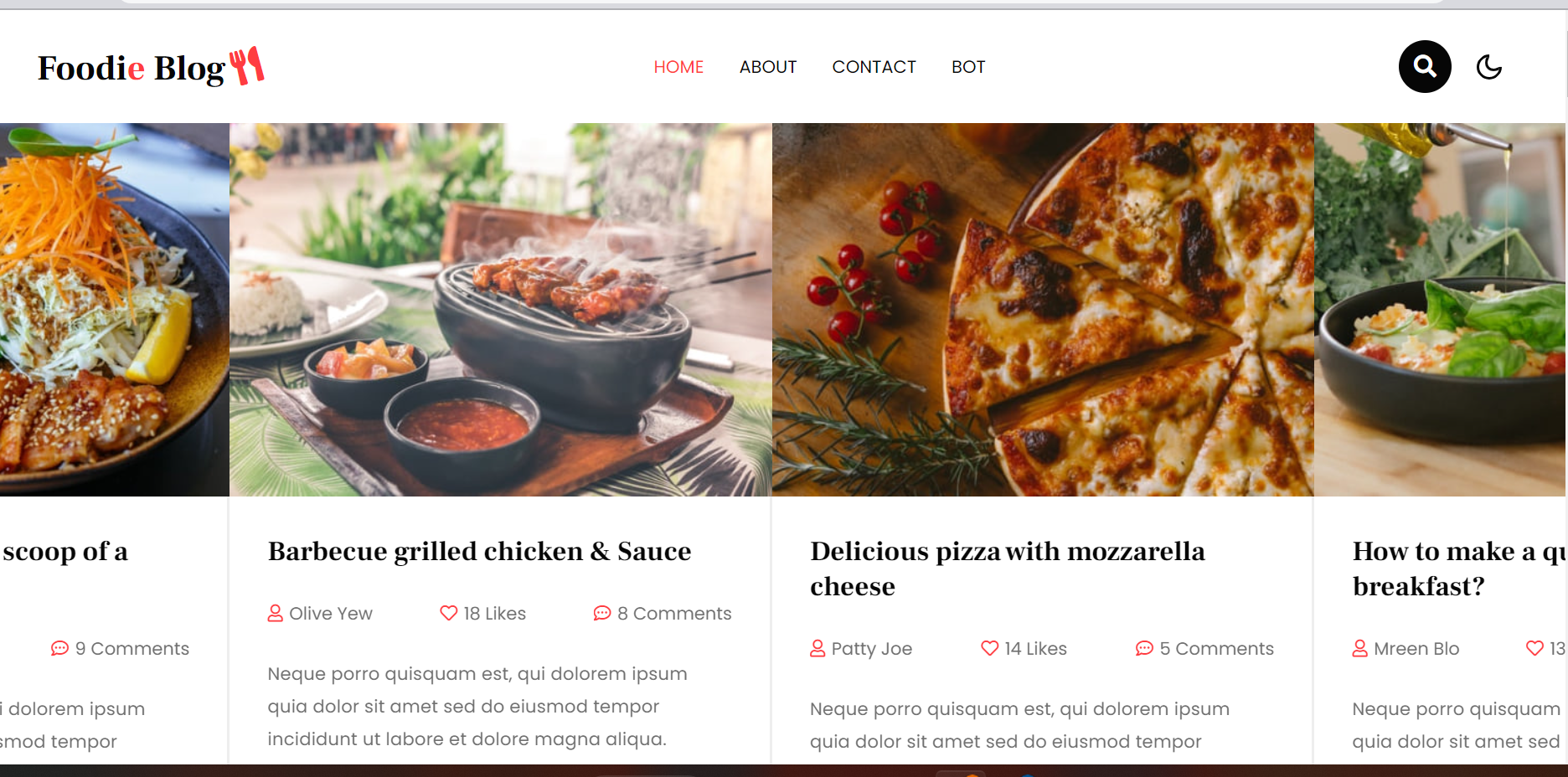 GitHub - JampaniSravanthi/final-pro: Foodie Blog