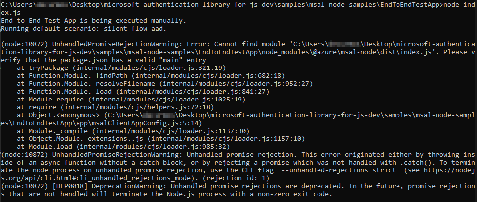 Store MSAL logged-in users and precheck them before doing a request on node.js web app · Issue ...