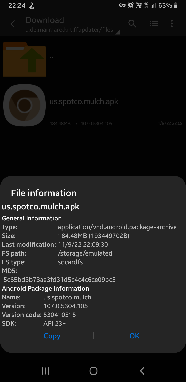 Issued while checking for update of Mulch · Issue #262 · Tobi823/ffupdater · GitHub