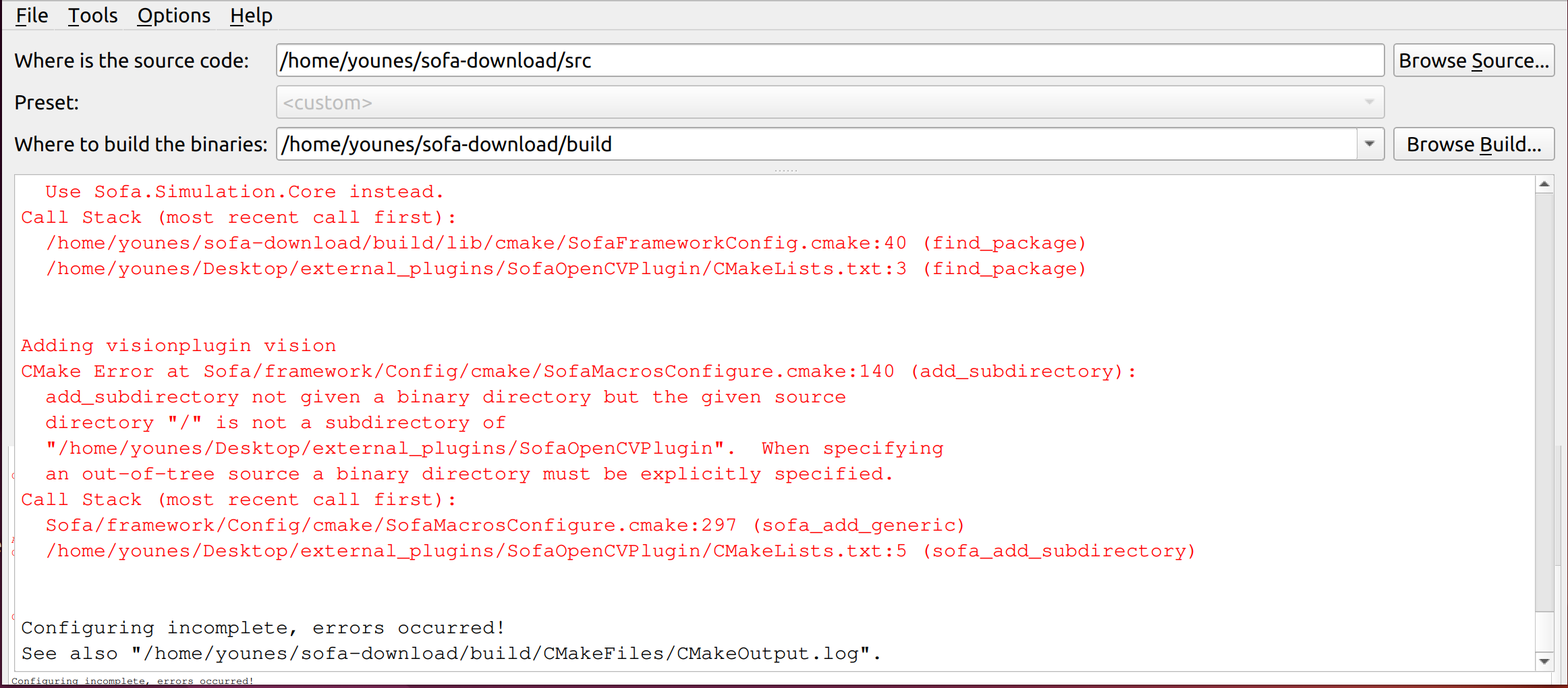 External Plugin Build · Issue 3440 · Sofa Frameworksofa · Github 