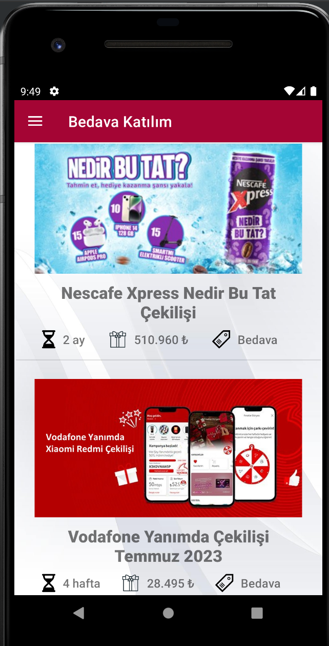 GitHub - akinemreyazici/Raffles_App: Turkcell Kotlin Bootcamp Final Project. This is an example ...