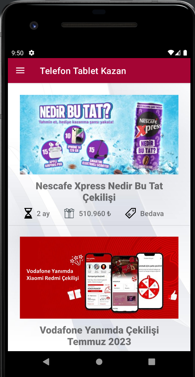 GitHub - akinemreyazici/Raffles_App: Turkcell Kotlin Bootcamp Final Project. This is an example ...
