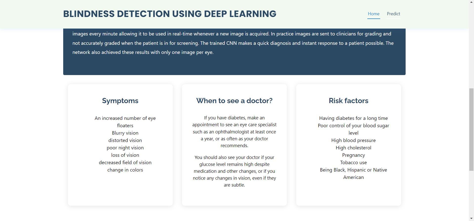 GitHub - SreemanBharadwaz/Blindness-Detection-Using-Deep-Learning