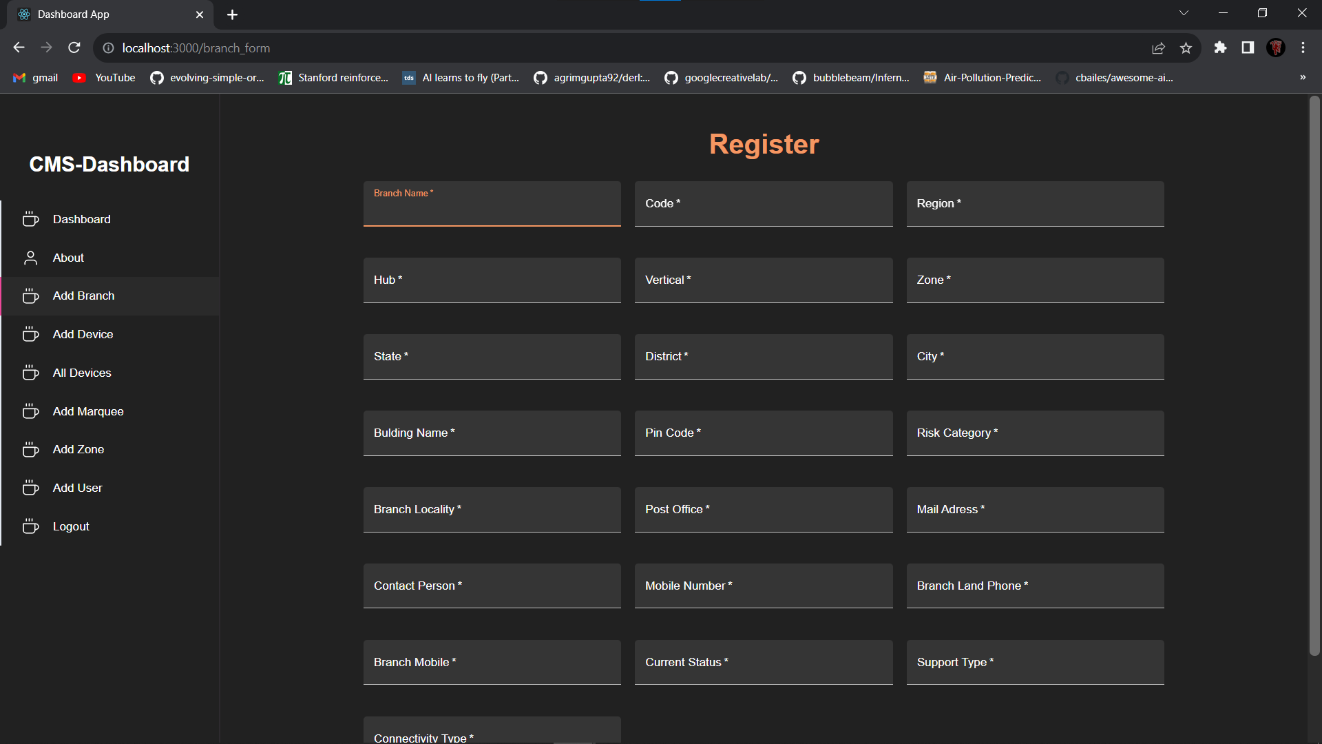 GitHub - Ryuzaki1415/Real-time-Dashboard: A Real-TIme Dashboard used to monitor data in an ...
