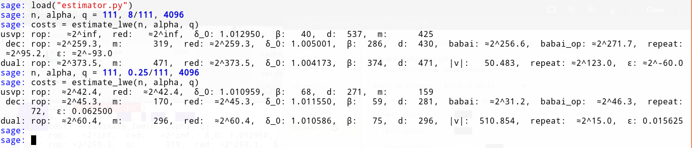 About security level of ciphertexts in SEAL (or any FHE scheme/library for that matter) · Issue ...