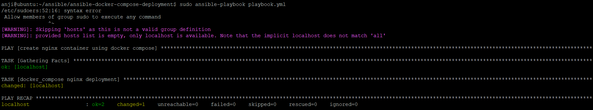 GitHub - anji1505/ansible