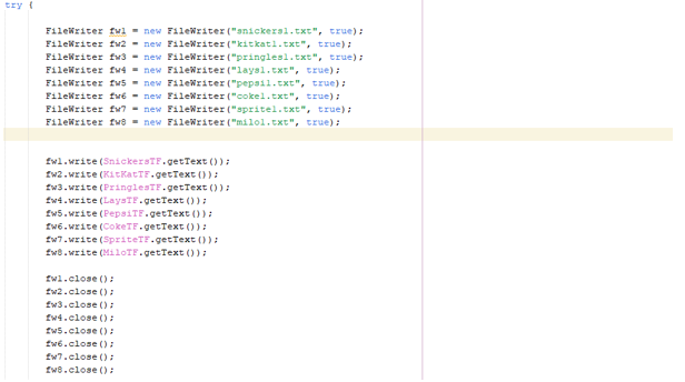 GitHub - Zancakes/java-work: For this project, I am required to ...