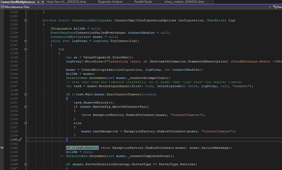 Redis timeouts and memory dump shows... deadlock? · Issue #2304 · StackExchange/StackExchange ...