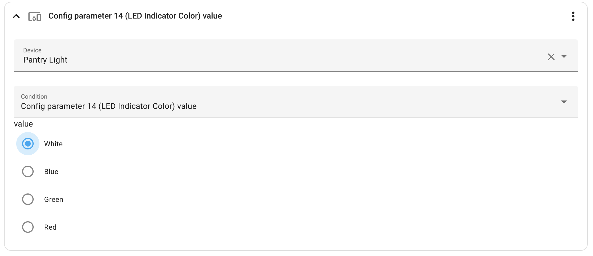 Automation UI does not set value of ZWave Config · Issue #14307 · home-assistant/frontend · GitHub