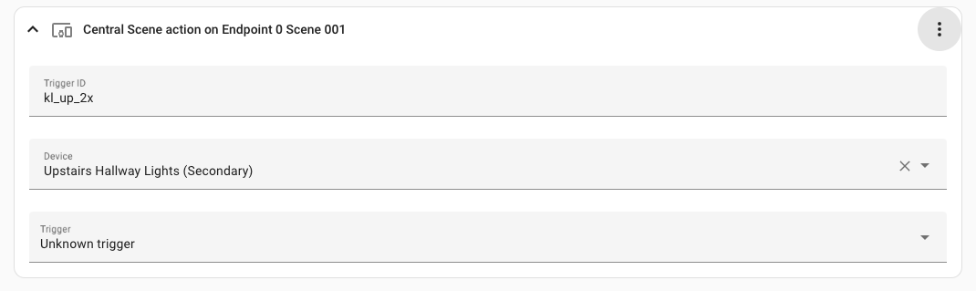 Device automation trigger value for some Z-Wave devices cannot be changed via UI · Issue #14237 ...