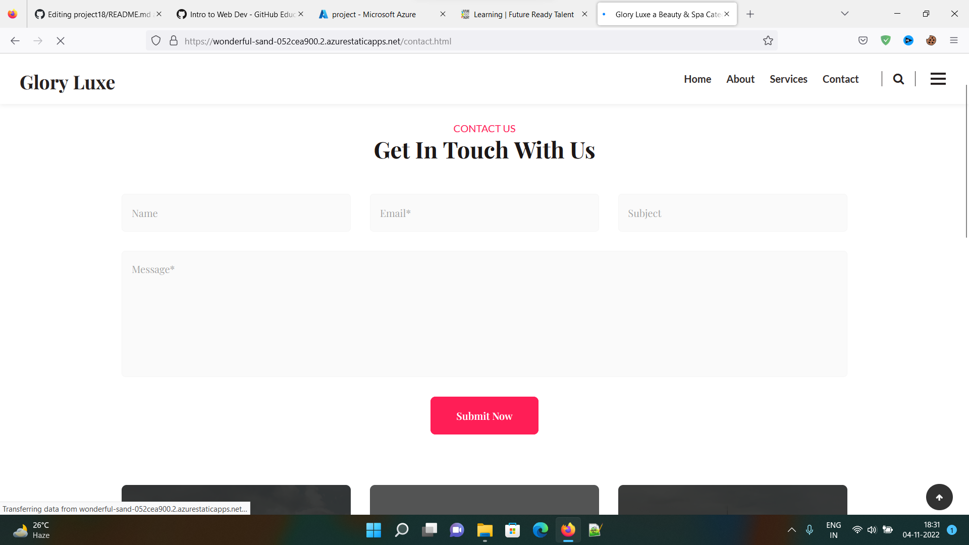 GitHub - ROOPNADH/project18