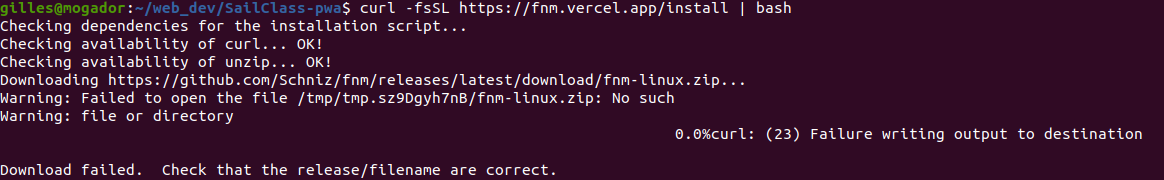 Add Support To Mingw In The Installation Script · Issue 842 · Schniz Fnm · Github