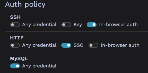 UI/API: Bad credentials in db when saving SSH web auth type with SSO · Issue #346 · warp-tech ...