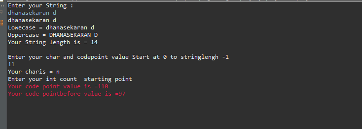 GitHub - Dhanasekaran-D/AllStringMethods