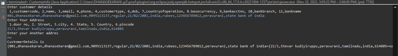 GitHub - Dhanasekaran-D/CustomerDetails