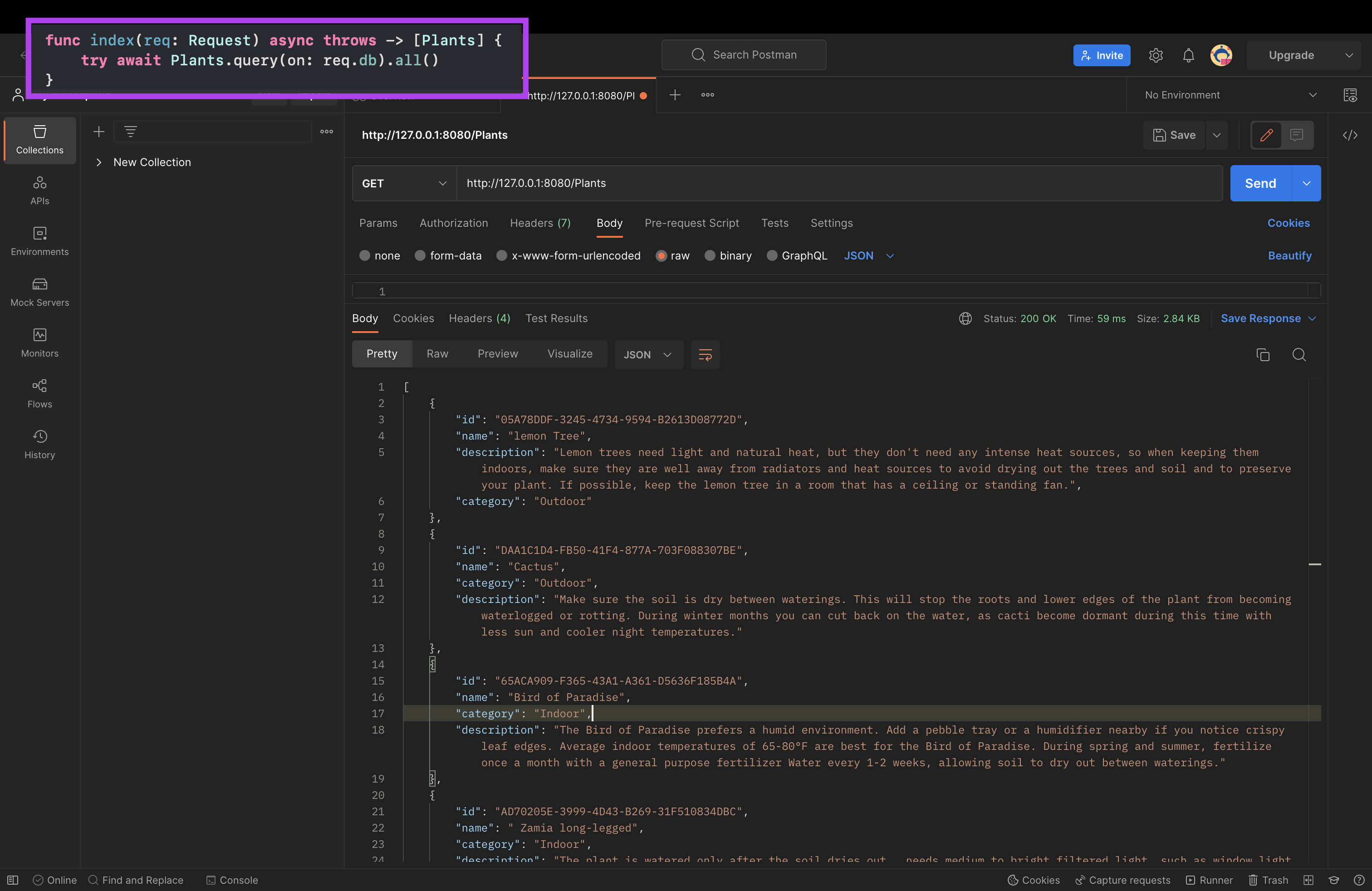 GitHub - Einas22/Plant: backend challenge create API
