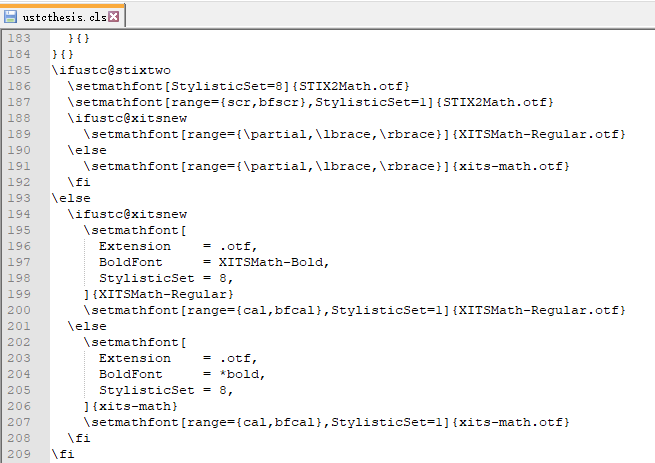 模板导出的公式字体并不是times new roman · Issue #224 · ustctug/ustcthesis · GitHub