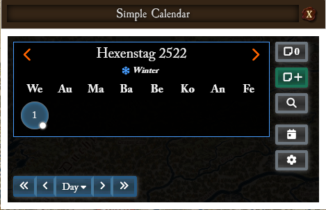 [BUG] White border · Issue #503 · vigoren/foundryvtt-simple-calendar · GitHub