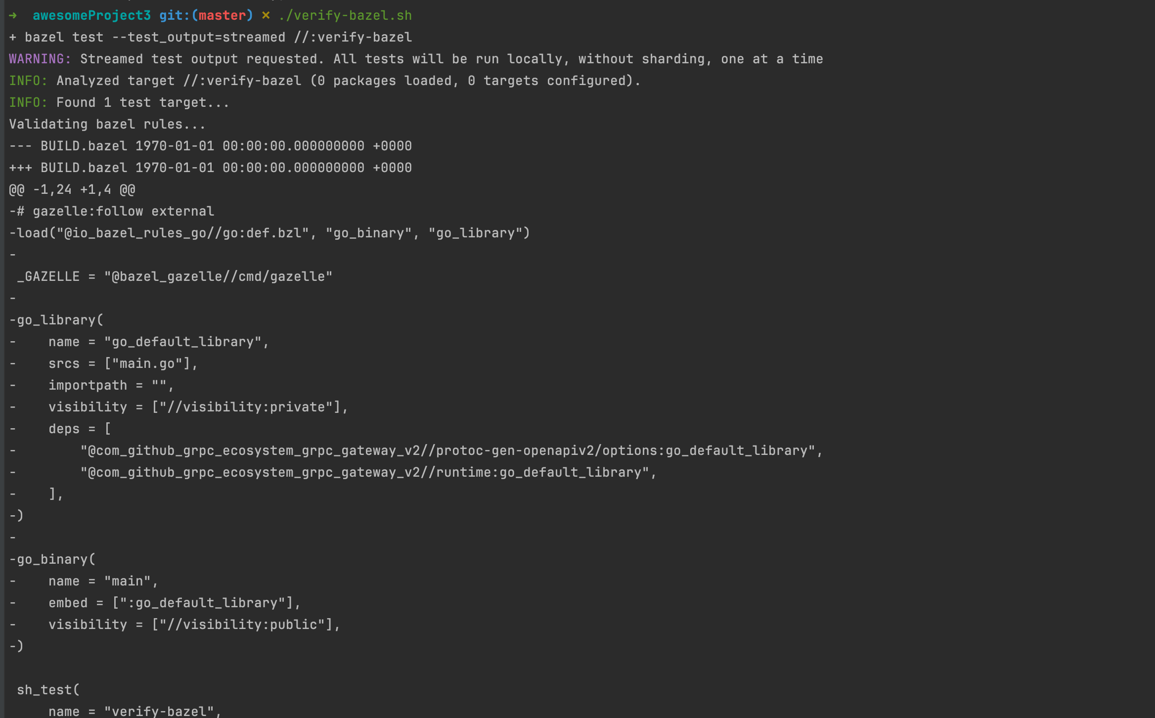 Verify Bazel Invalid After Gazelle 0300 Or Rulesgo 0410 Go 121 · Issue 250 · Kubernetes