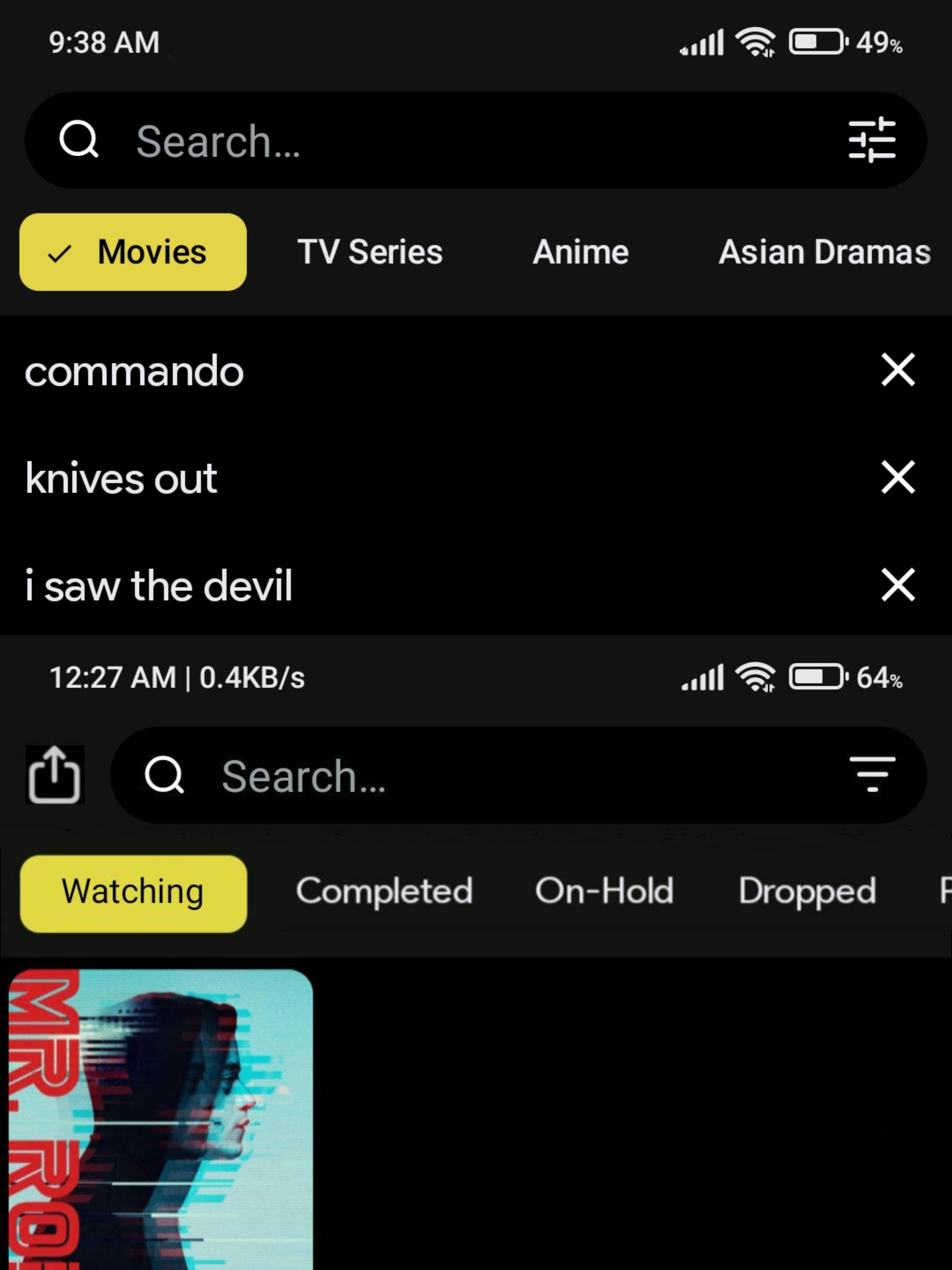 Some design changes for new library section · Issue #357 · recloudstream/cloudstream · GitHub