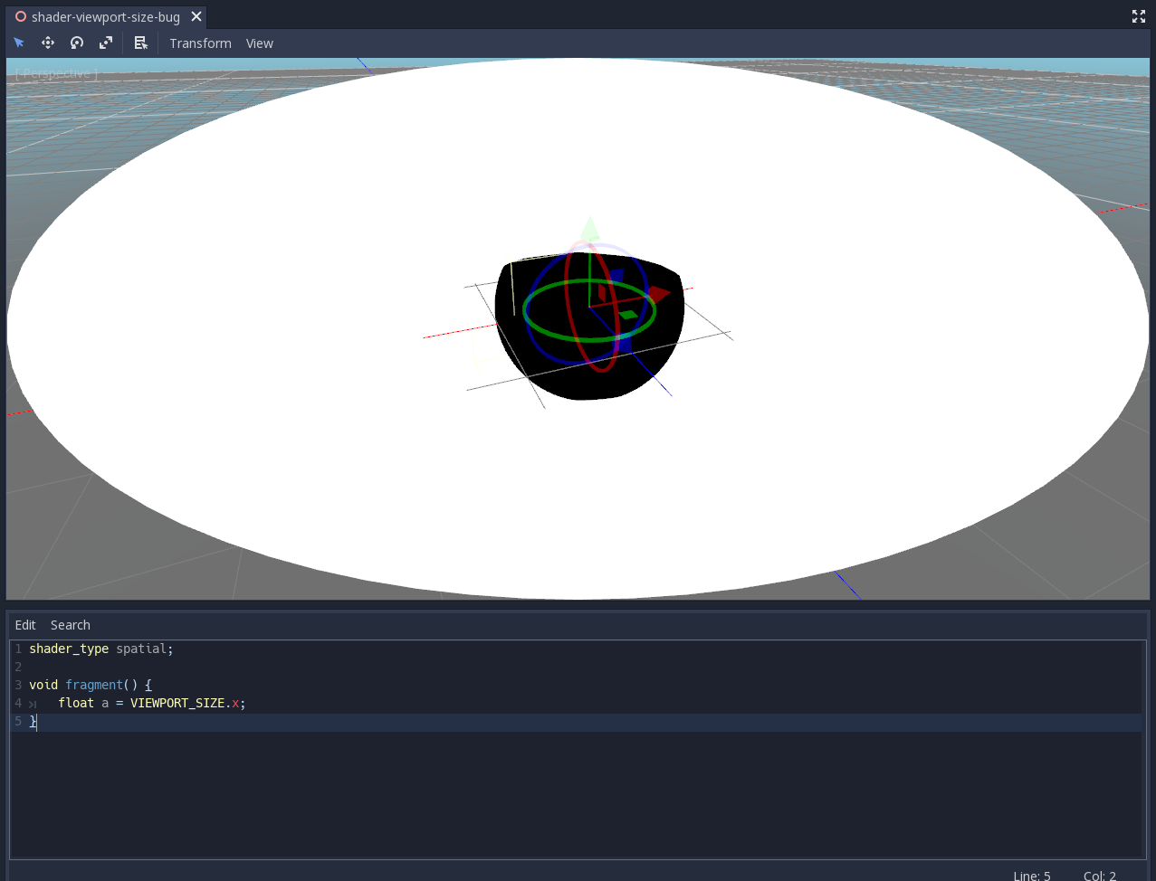 Shadermaterial Viewportsize Causes Rendering Glitch · Issue 11710 · Godotenginegodot · Github