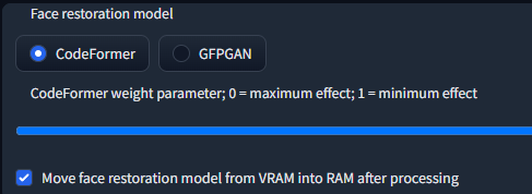 there are no way to turn off Face restoration model · AUTOMATIC1111 stable-diffusion-webui ...