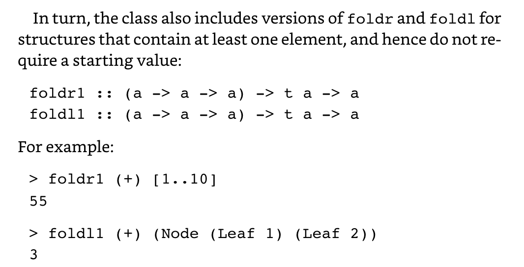 List.Nonempty.foldl and foldr aren't the traditional foldl and foldr ...