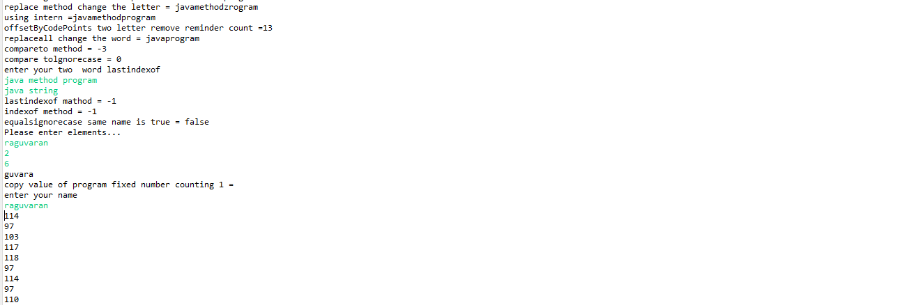 GitHub - Raguvaran-k/allstringmethod