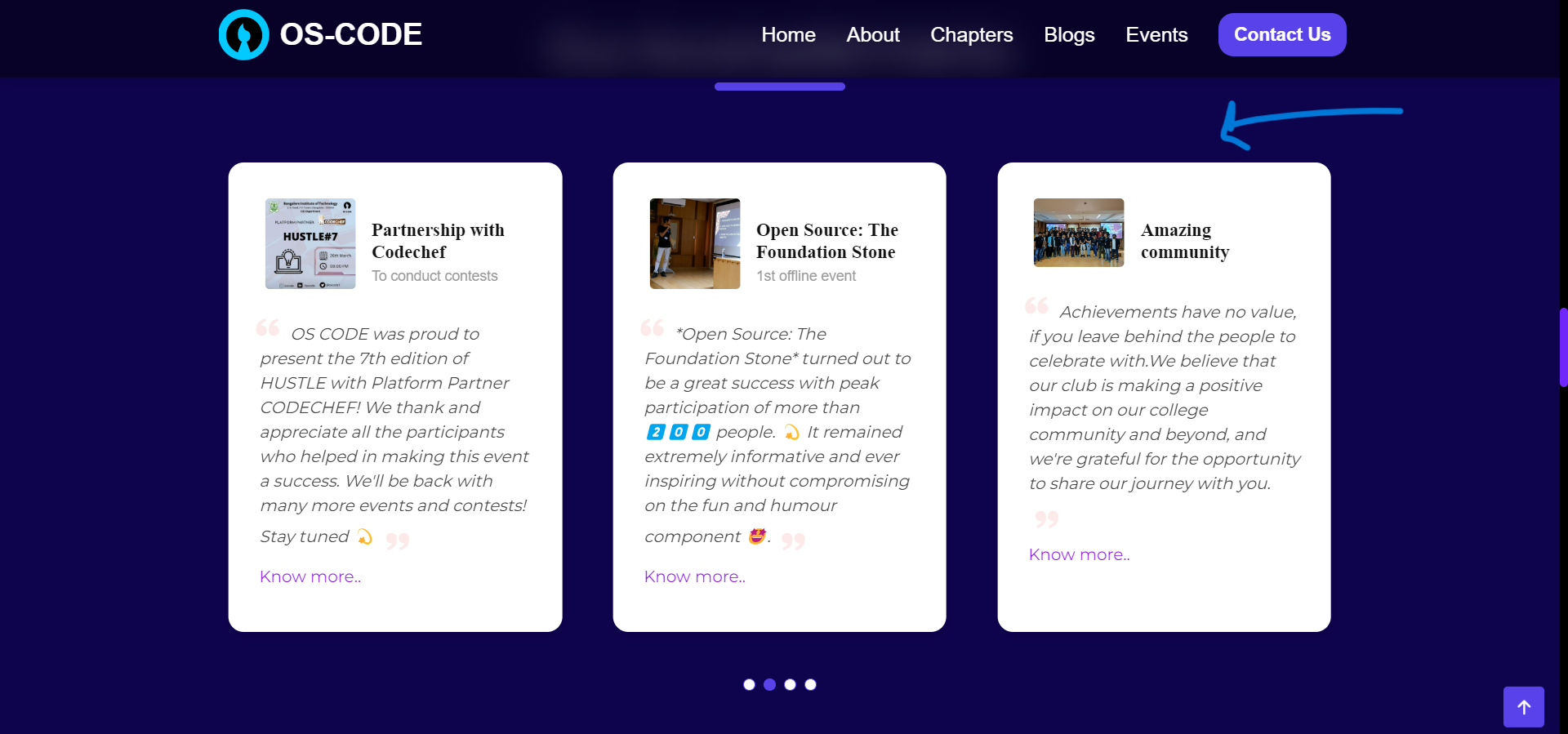 [GSSOC'23]Adding pop up transition in Accomplishments section · Issue ...