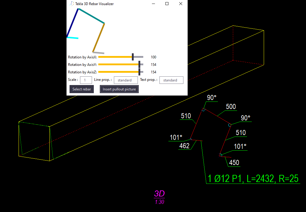 Github Fginttekla3drebarvisualizer This Tekla Structures Extension Will Help You Visualize