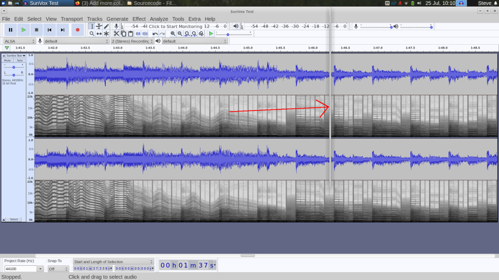 Audacity 3.0.3 Screenshot Tool bug (Linux) · Issue #1378 · audacity ...