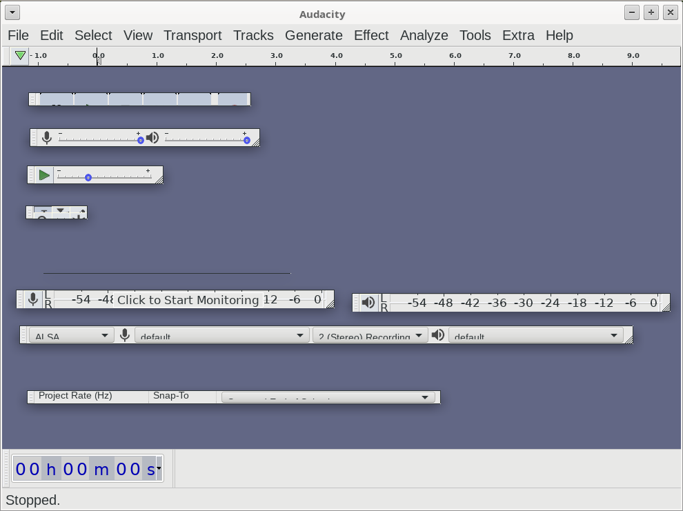 Linux: Toolbars malformed when not docked · Issue #1609 · audacity/audacity · GitHub