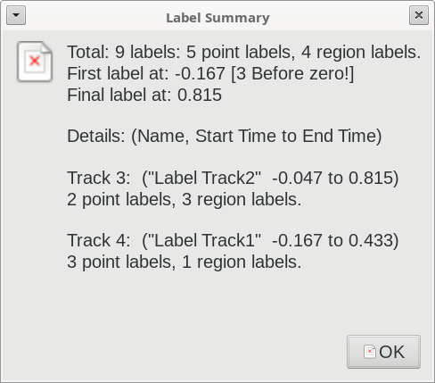 Proposal Label Track Info · Issue #2410 · audacity/audacity · GitHub