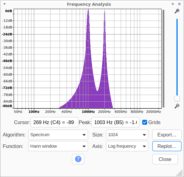 Plot Spectrum fails when multiple tracks selected · Issue #5244 · audacity/audacity · GitHub