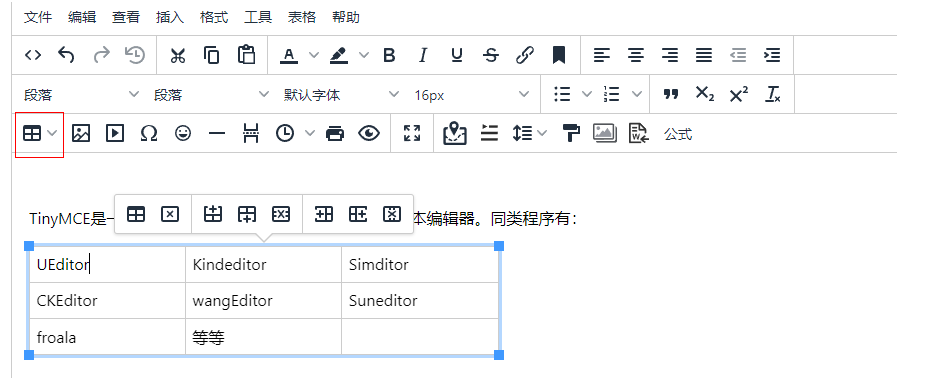 Table Toolbar Button Is Not Highlighted · Issue 8284 · Tinymcetinymce · Github