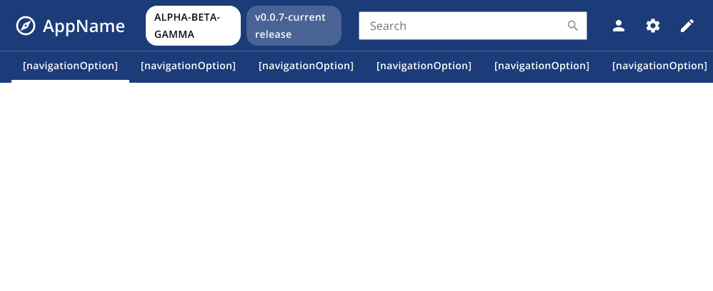 Update Top Navigation App Status And Version Number To Avoid Truncation