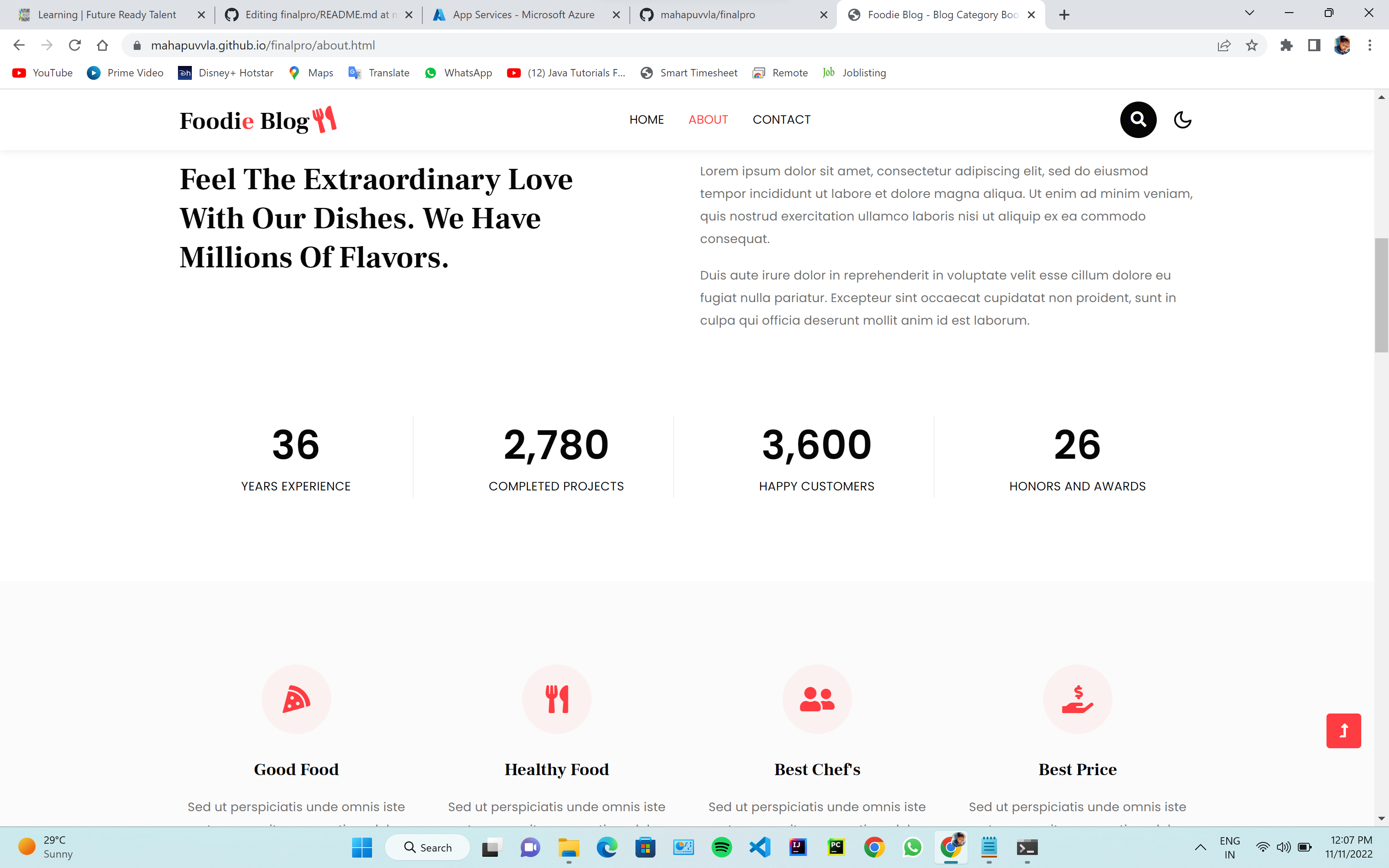 Github Mahapuvvla Finalpro