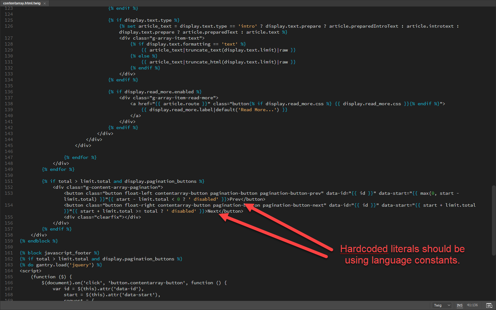 contentarray particle should support mutli-lingual pagination · Issue #3023 · gantry/gantry5 ...