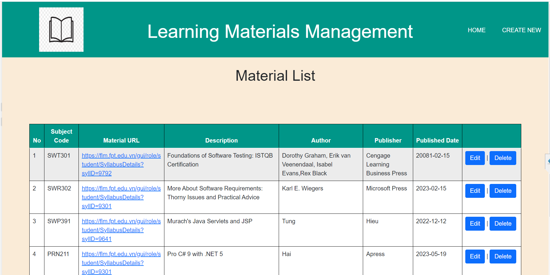 GitHub - KhacTung19/Learning-Materials-Management: Learning-Materials ...