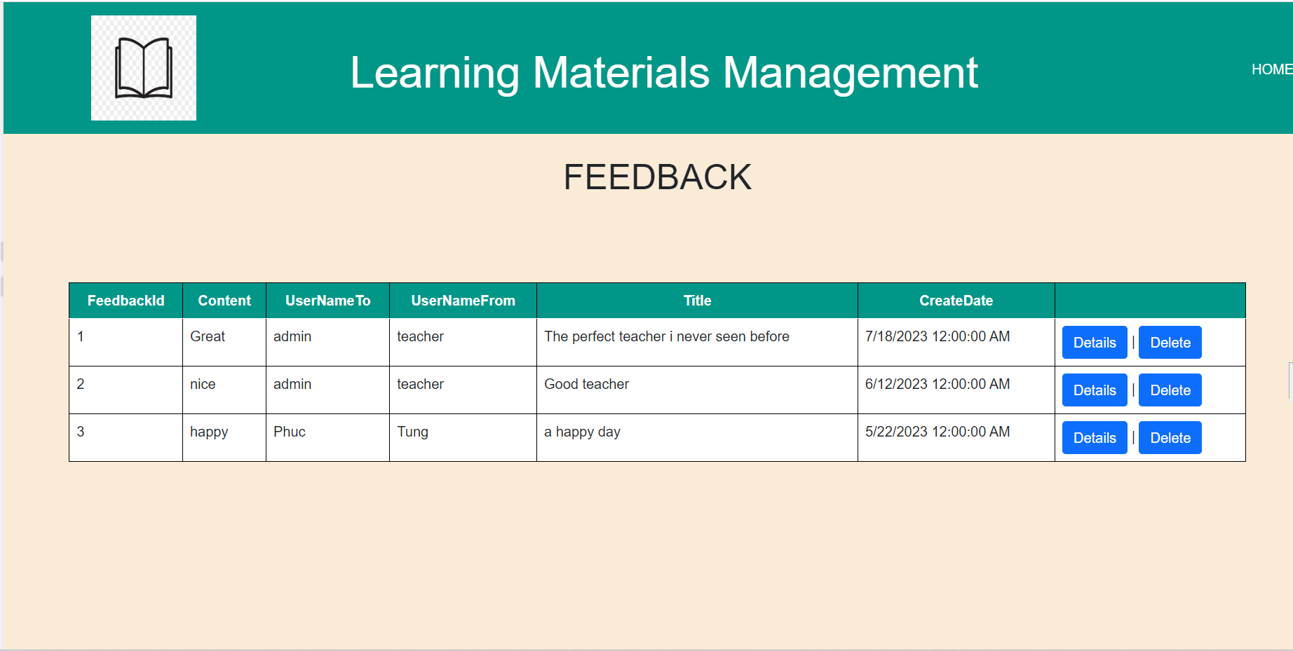 GitHub - KhacTung19/Learning-Materials-Management: Learning-Materials ...