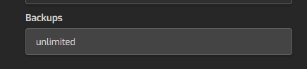 When backups are unlimited, when creating a backup Error: user backup is disabled [Bug] · Issue ...