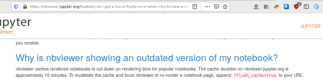 (Website UX) When browsing to a FAQ question it is hidden by a banner. · Issue #946 · jupyter ...