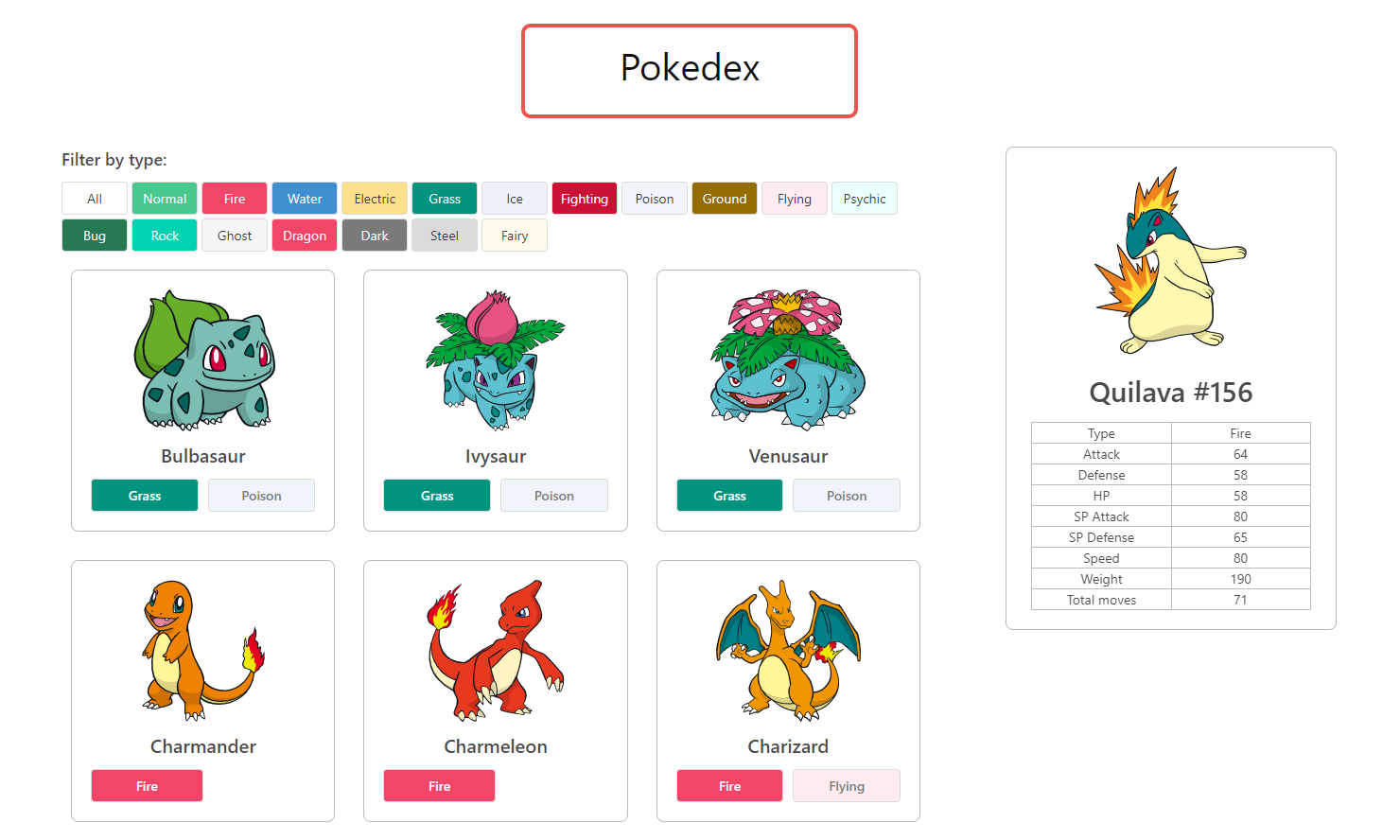 GitHub - olena-yanovska/pokedex-app