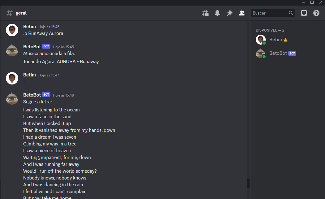 GitHub - RobertoCassio/MusicBot: A Music Bot for Discord
