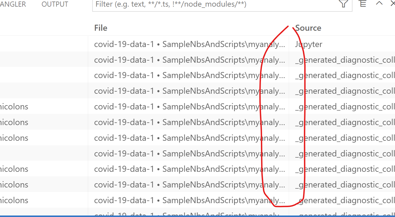 Problems Table: No tooltips for columns containing long strings. · Issue #150981 · microsoft ...
