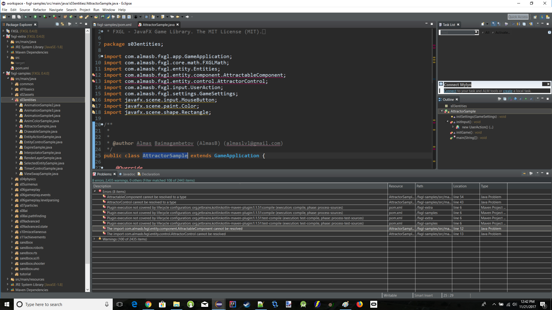 Include the Kotlin sources in the Maven sources JAR · Issue #416 · AlmasB/FXGL · GitHub