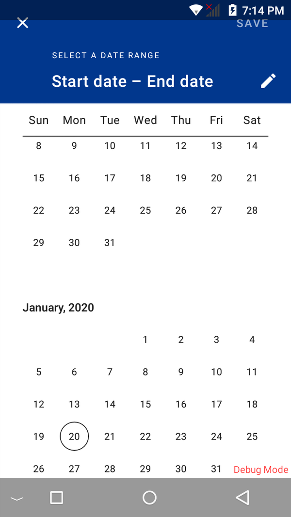 [MaterialDatePicker] hides save and close buttons behind the status bar · Issue #927 · material ...