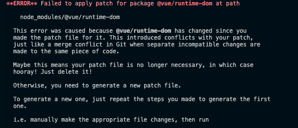 Error when running npm install · floating-ui floating-ui · Discussion #2367 · GitHub