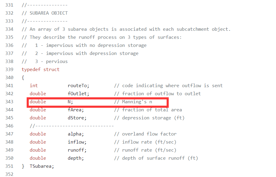 How to change the the Manning coefficient in subcatchment ？ · pyswmm pyswmm · Discussion #414 ...