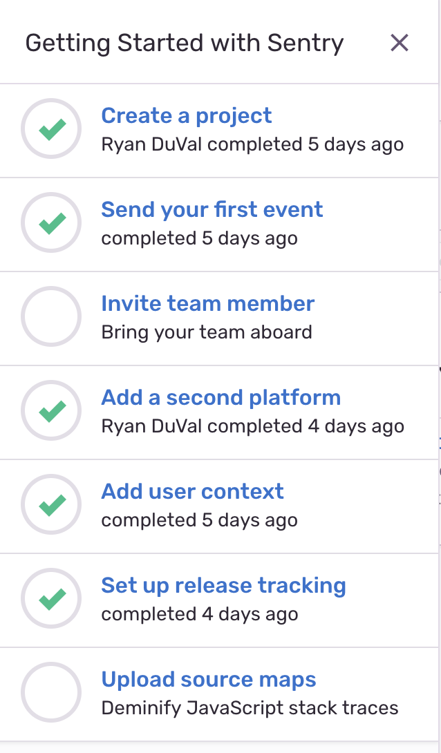 Add setUser() instructions to README · Issue #182 · getsentry/sentry-laravel · GitHub